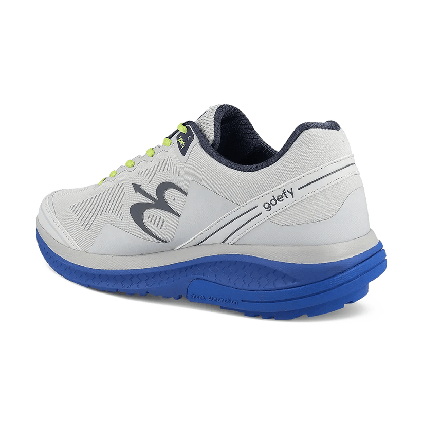 Buy Men’s Mighty Walk Gray & Blue Comfort Shoes – G-defy