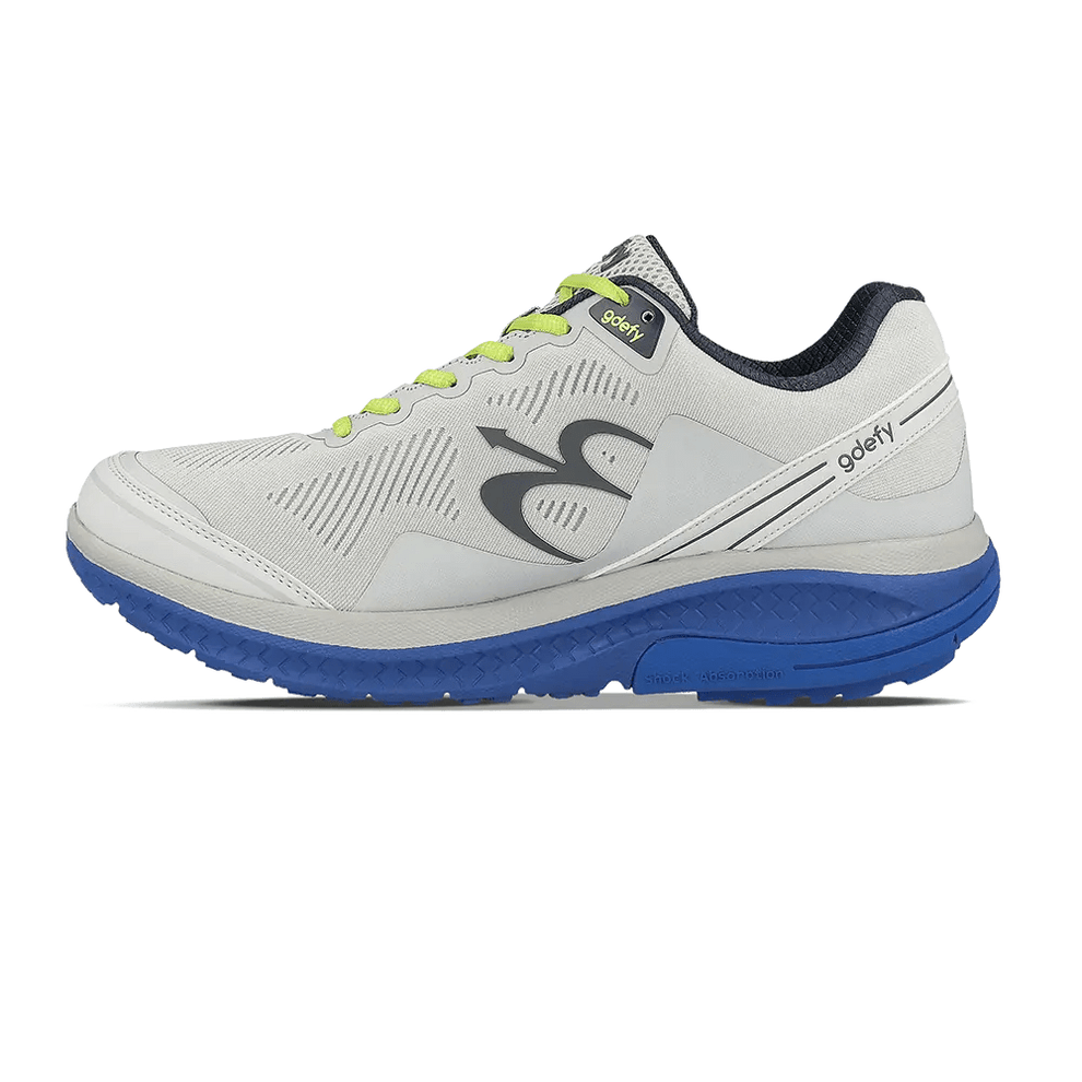 Buy Men’s Mighty Walk Gray & Blue Comfort Shoes – G-defy